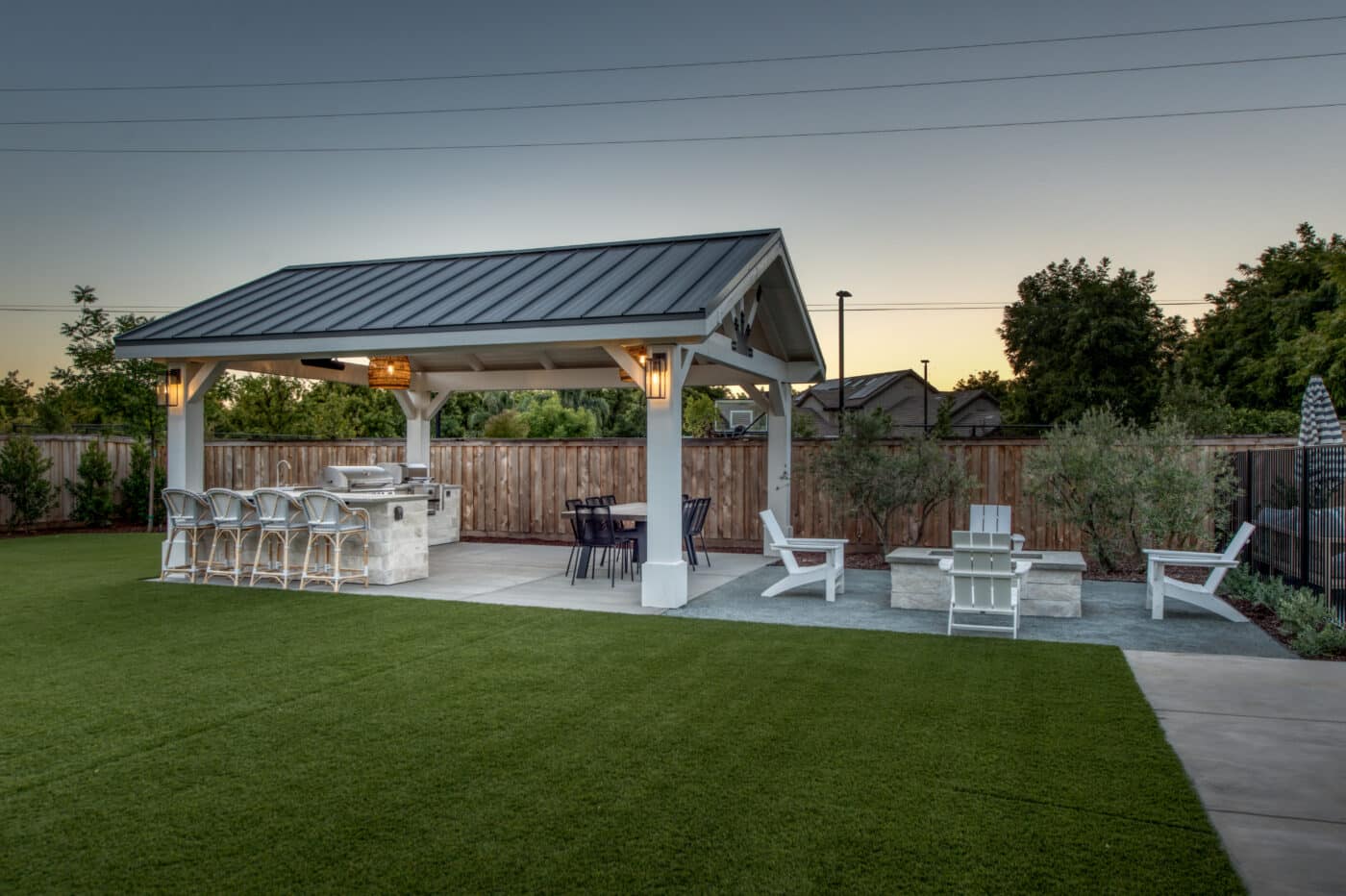 Custom Pavilions | Luxury Patios from Golden State Buildings