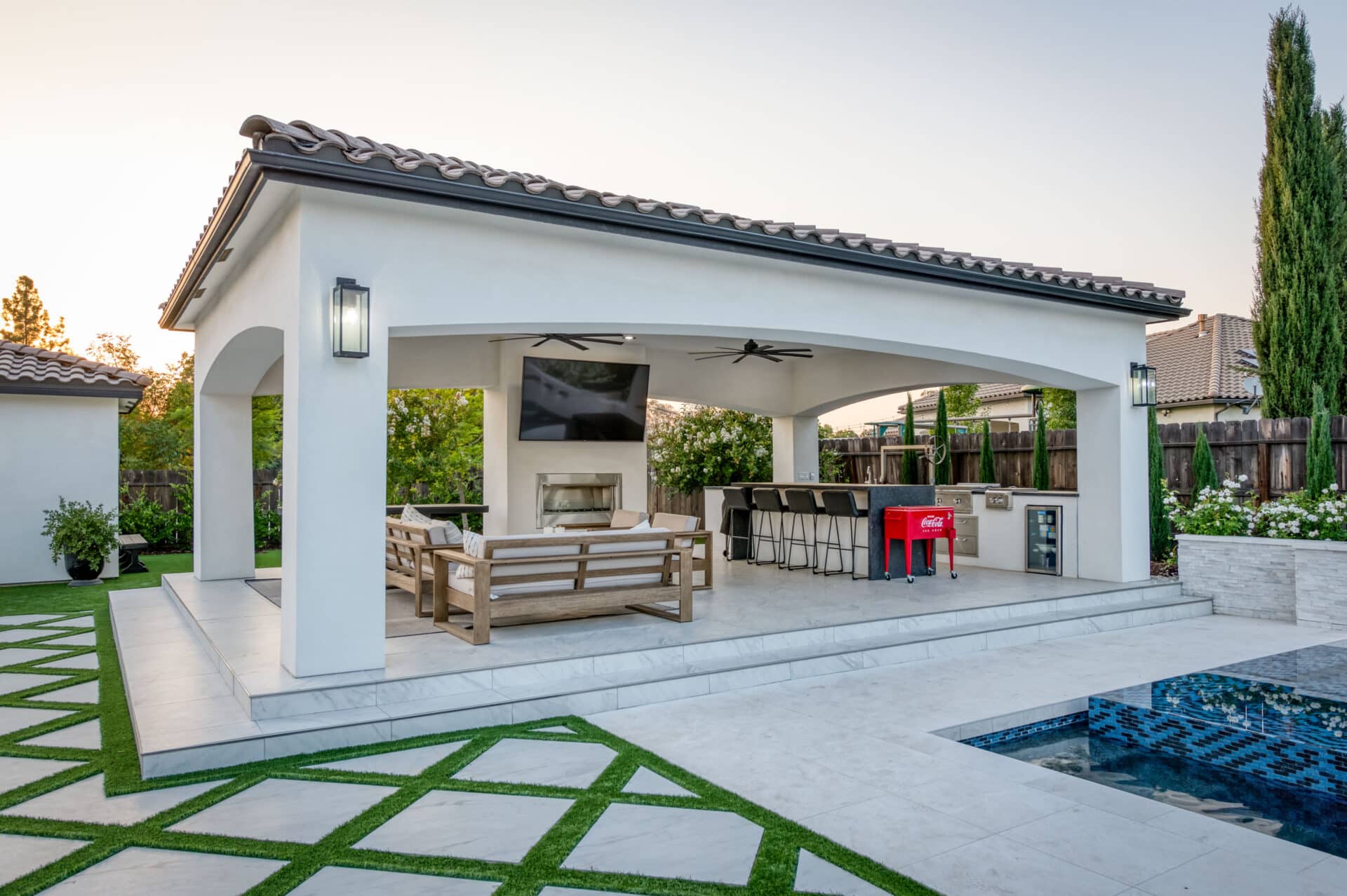 Custom Pavilions | Luxury Patios from Golden State Buildings